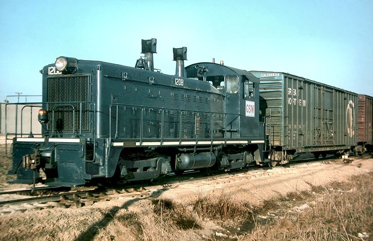 Richard Leonard's Vintage Diesel Miscellany - Great Southwest EMD SW-7 1208